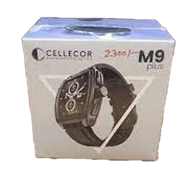 CELLECOR M6 plus Twist 2.01" HD Curved Display Smart Watch (CELLSWM6PLUS)